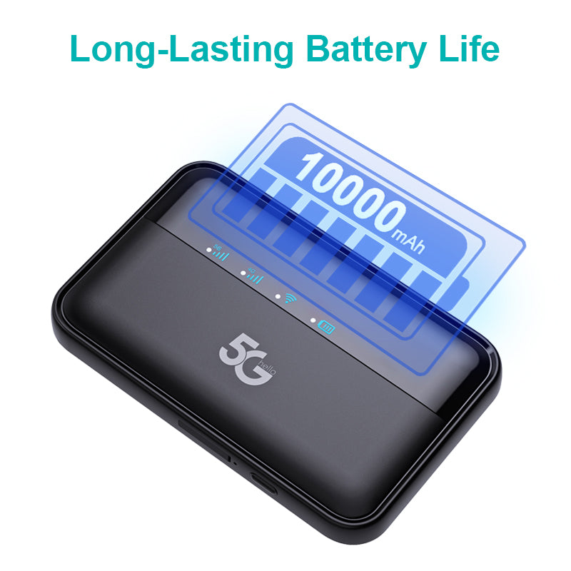 10000mAh 5G Mobile Hotspot LS-M3A – Leeshion
